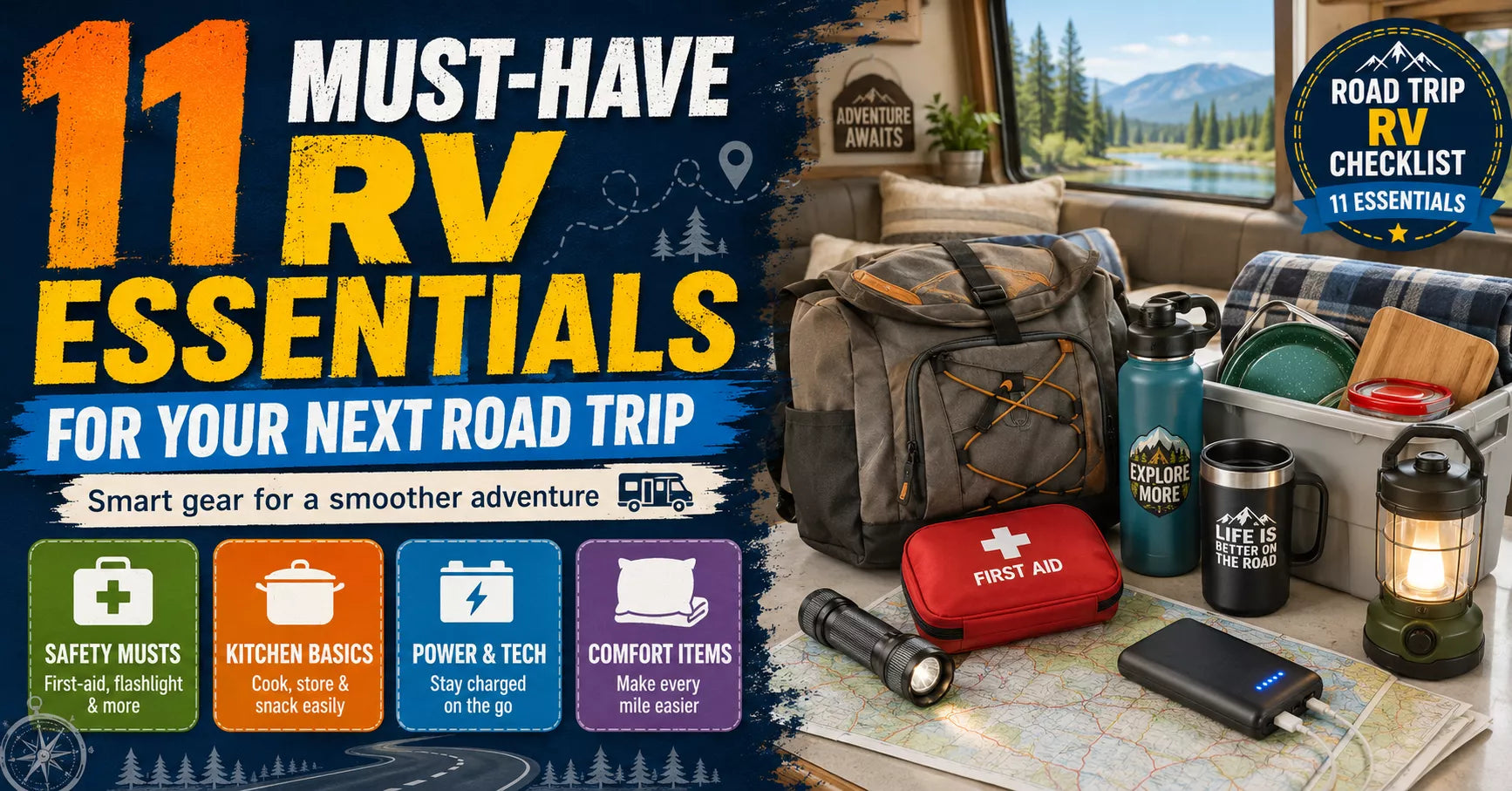11 Must-Have RV Essentials for Your Next Road Trip – Waggle